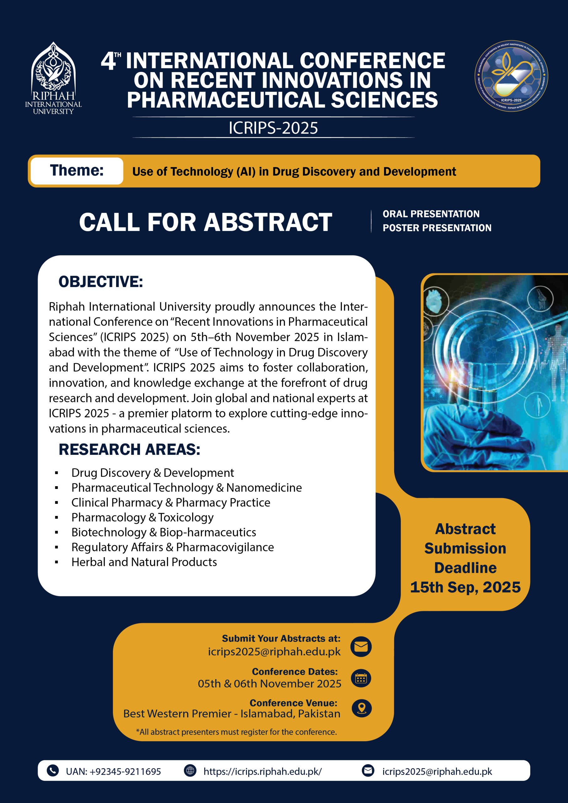 Guidelines For Abstract Submission – ICRIPS 2025